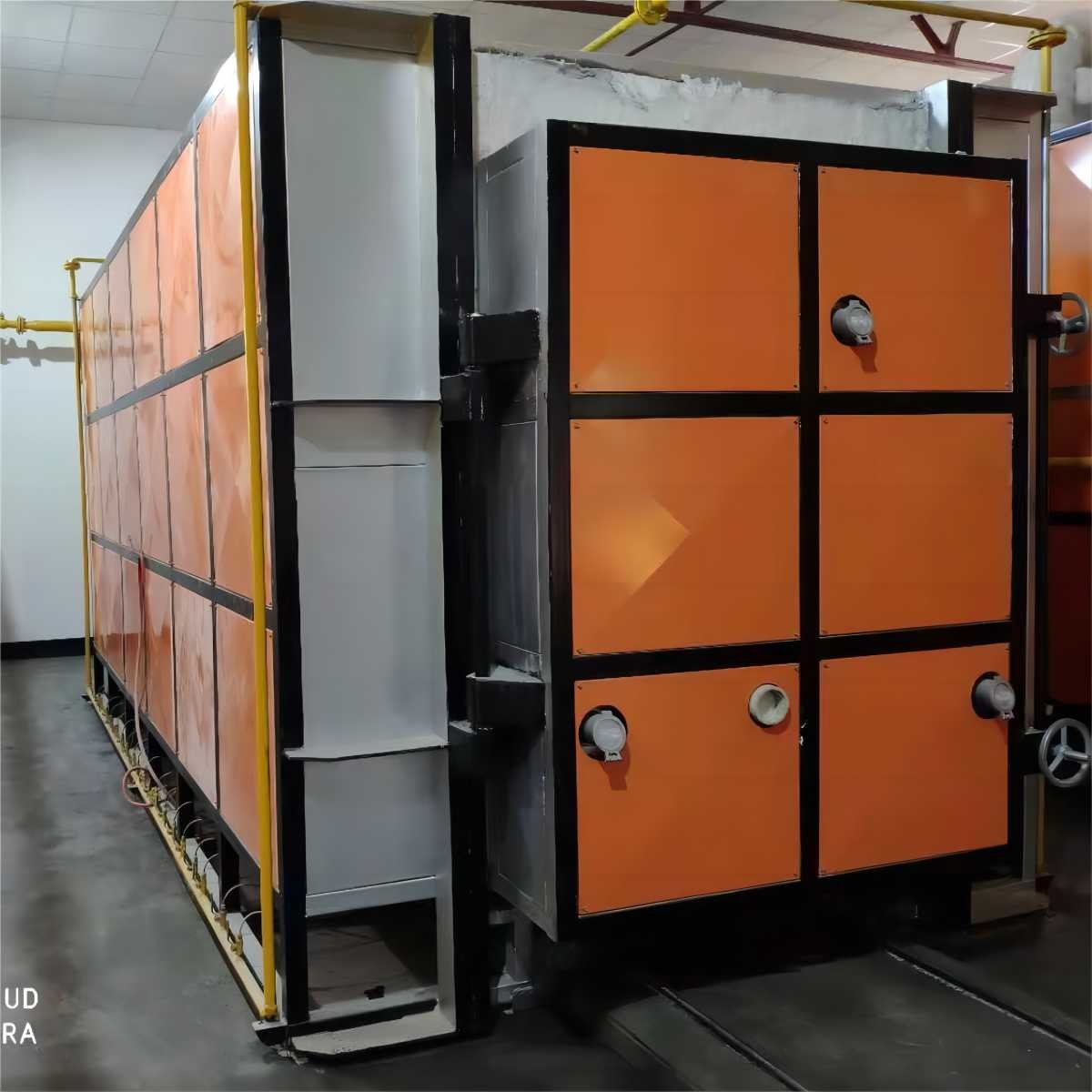 Batch Type Firing Shuttle Kiln PLC Automatic Control High Temperature