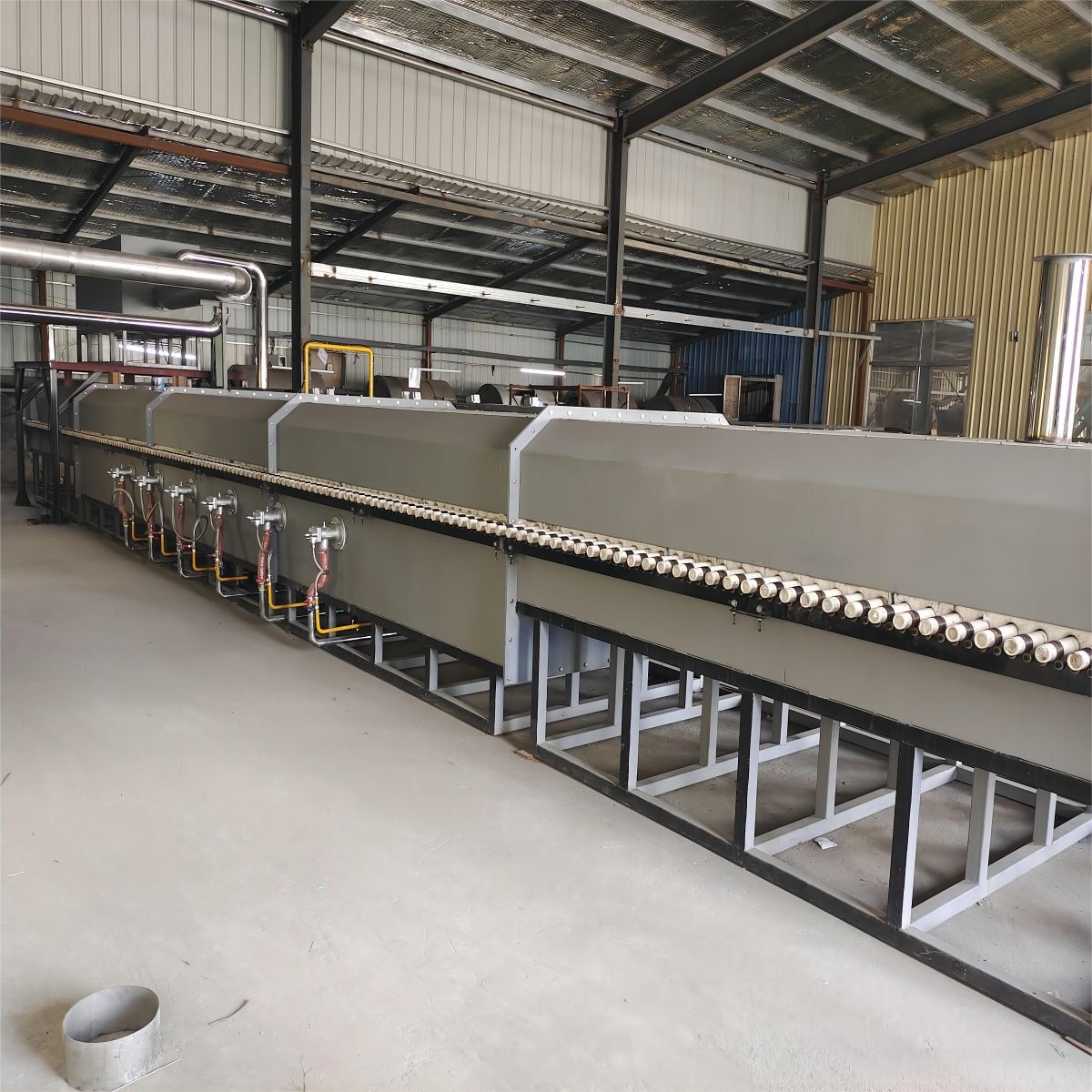 High Temperature Roller Hearth Kiln Heat Treatment Continuous High ...