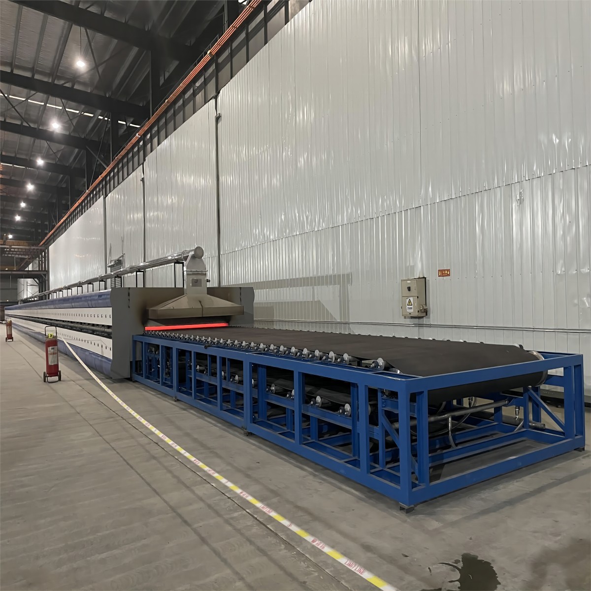 Customized Chain Mesh Belt Furnace High Temperature Industrial ...