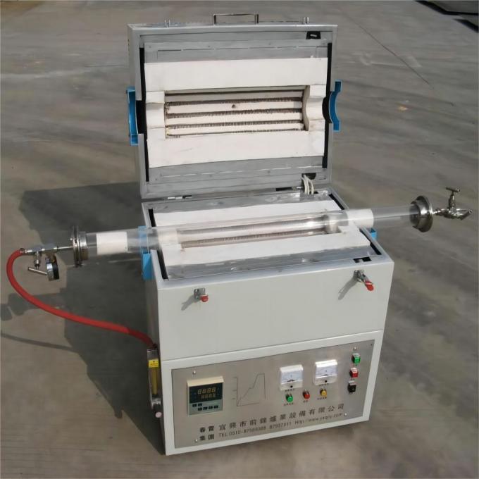 1500C Vacuum Tube Furnace Heat Treatment PID Control